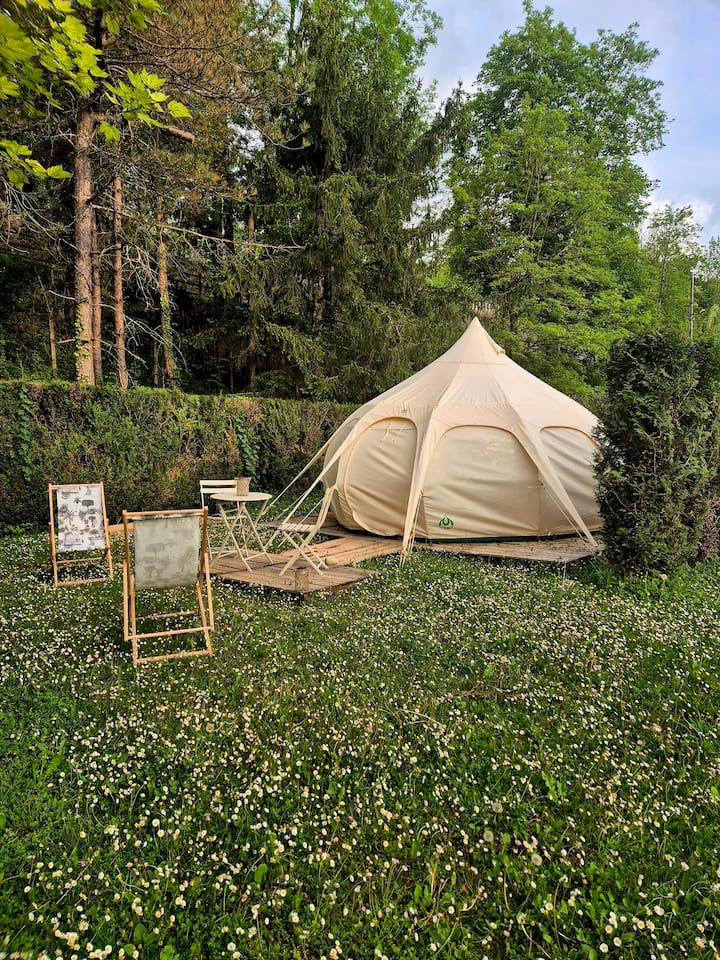 Yourte Dans Le Vercors - Saint-Jean-en-Royans