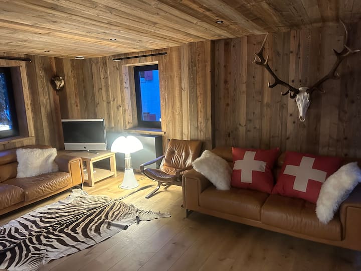 Le Randonneur -Charmful Chalet Near Zermatt 6-12p. - Saas-Fee