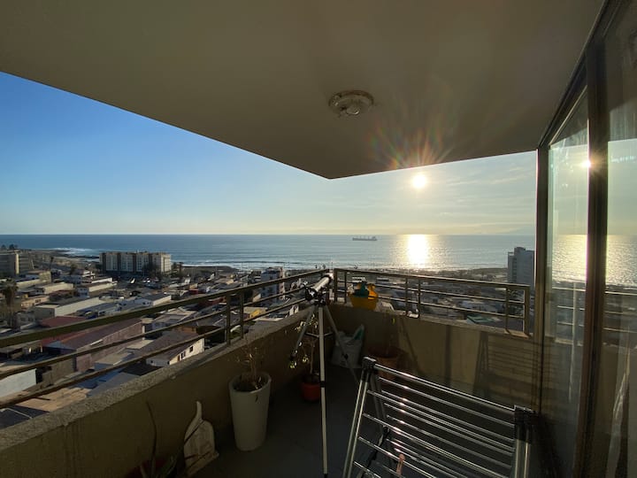Acogedor Depto Con Vista Al Mar - Antofagasta, Chile