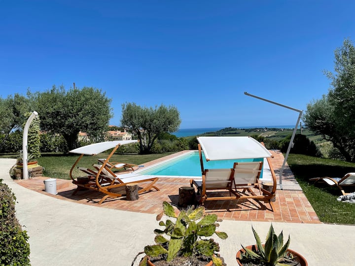 Villa Tergi, Adria, Sea View. Italien - Civitanova Marche