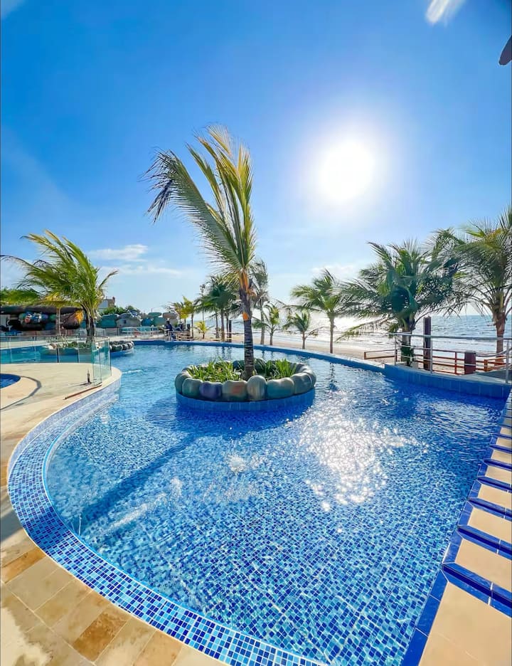 Tolu, Apartamento Privado Frente Al Mar - Santiago de Tolú