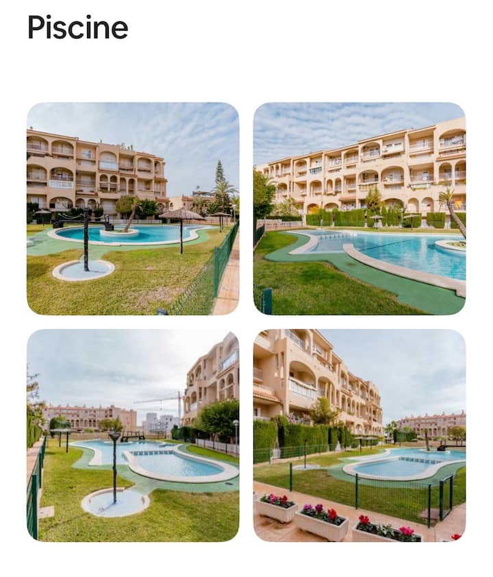 Superbe Et Grand Appartement Bord De Mer - Alicante