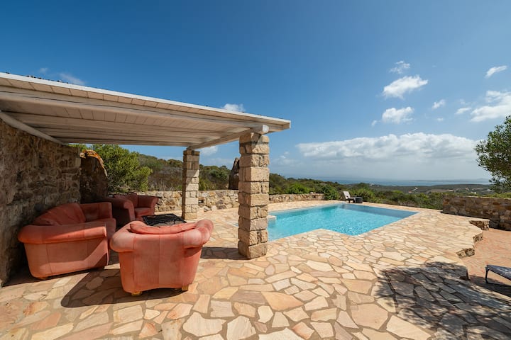 Villa Bellavista, Piscine Privée & Vue - Carloforte