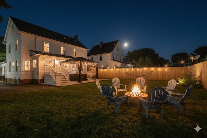 New Haven Home | Private| Groups| Yale | Hot Tub - New Haven