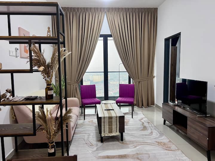 5 Min Sunway 2br 5px Cozy|pool - Petaling Jaya