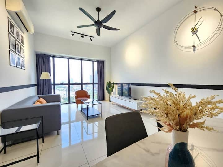 L 2 Rooms Pj Near Sunwaypyramid  100mbpswifi 中文房东 - プタリン・ジャヤ