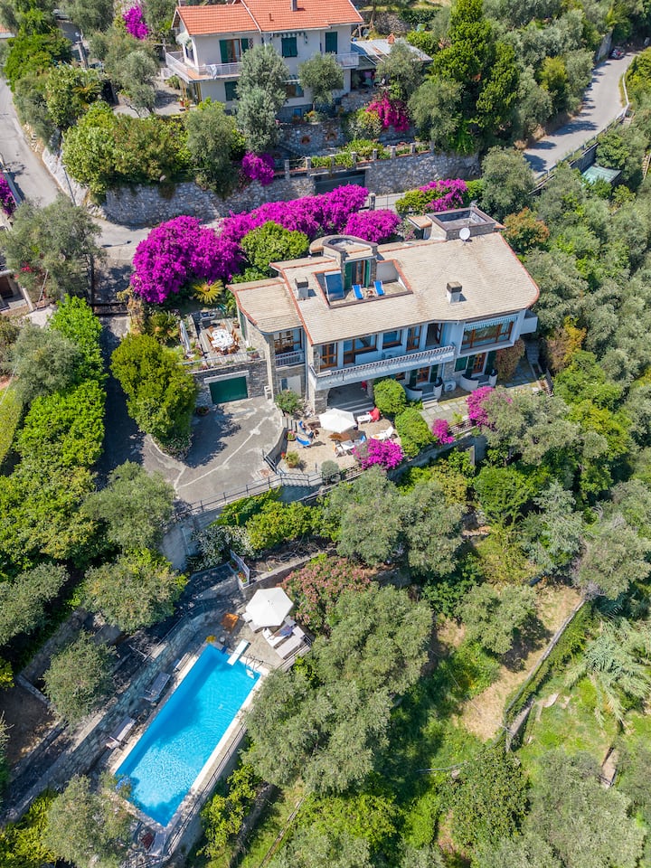 Vista Nel Blu | Pool, Garden & Stunning View - Rapallo