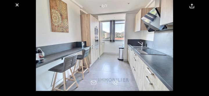 Appartement T4 Vue Mer - Ajaccio