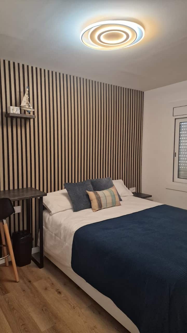 Confort | Habitación Doble L Wifi L 15' Barcelona - Viladecans