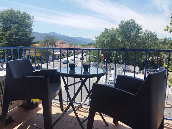 À 2 Min à Pied De La Plage
Avec Agréable Balcon - Plage du Racou