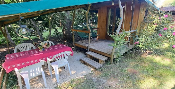 Roulotte En Bois - Castelnaud-la-Chapelle