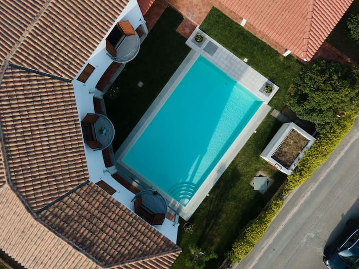 [Piscina E Giardino] Comodo Apt 3 Minuti Dal Mare - Posada