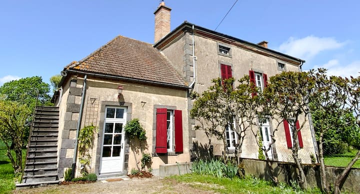 ÉVasion Familiale Isolée - 10 Pers – Paix & Nature - Allier