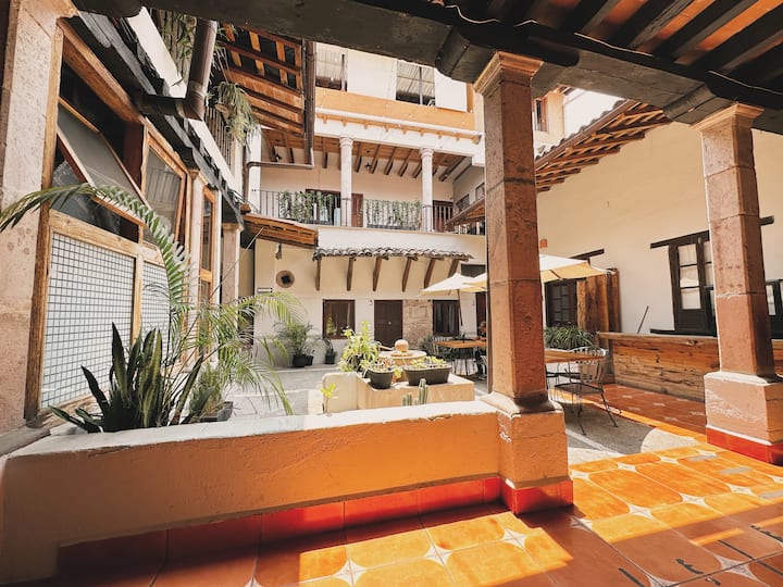 Habitación Tipo Hotel, Una Cuadra Del Lago Centr 5 - Valle de Bravo