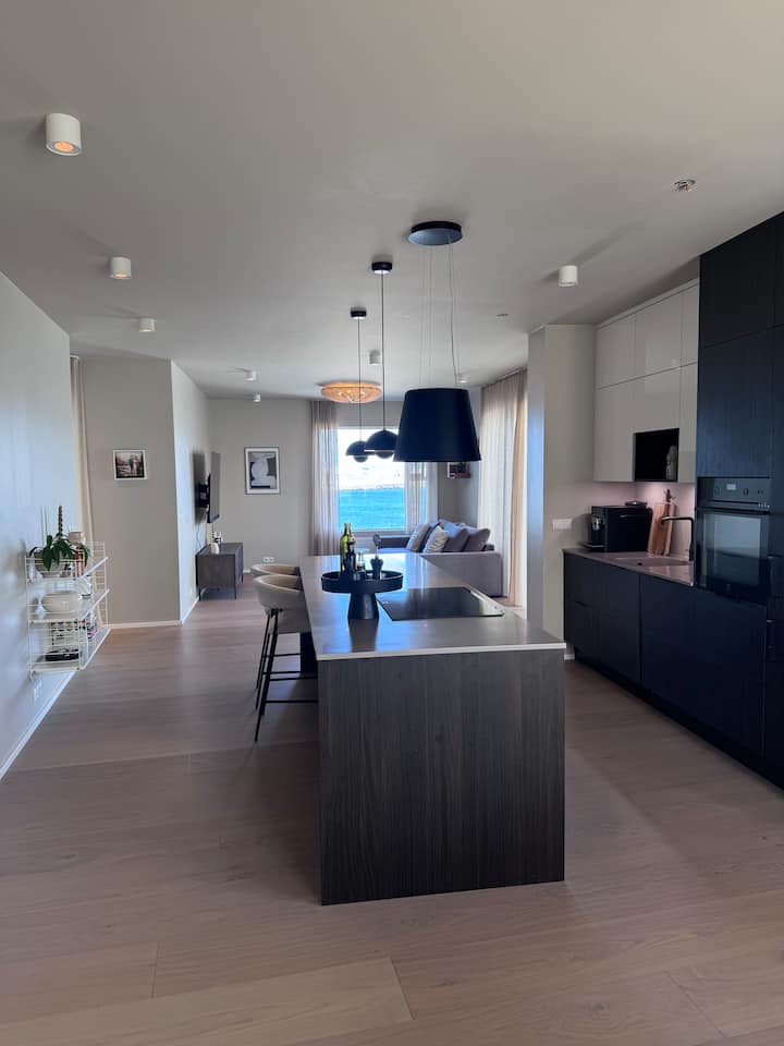 Modern Apartment With Ocean Views, Near Sky Lagoon - Reykjavík
