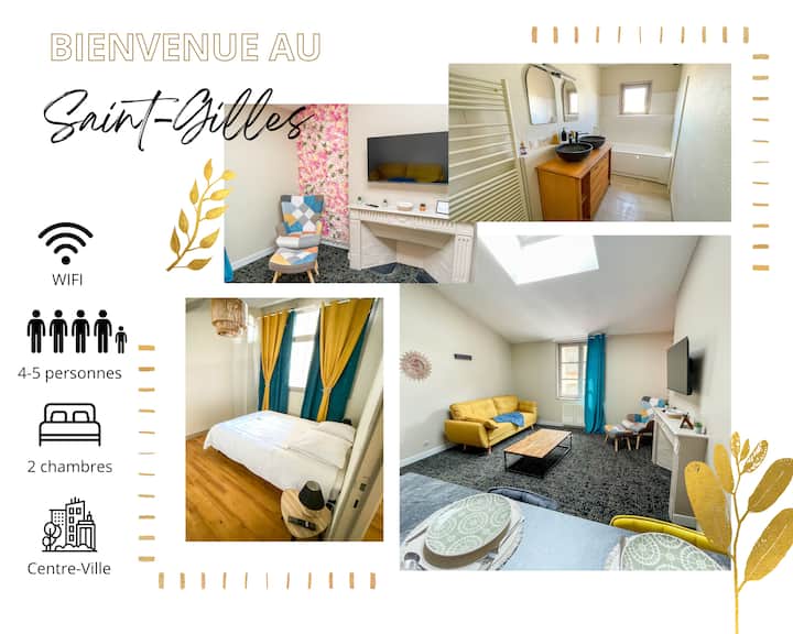 « Le Saint Gilles » Cosy - Centre-ville, Wifi - Le Puy-en-Velay