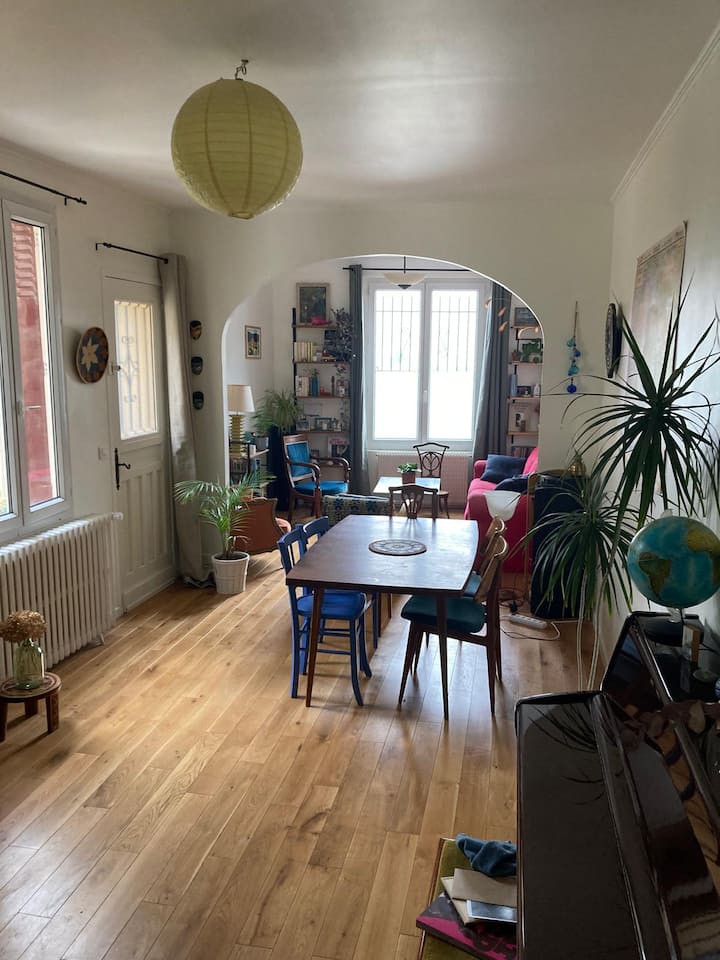 Maison Rustique Chic Avec Jardin Proche Metro - Montreuil-sur-Mer