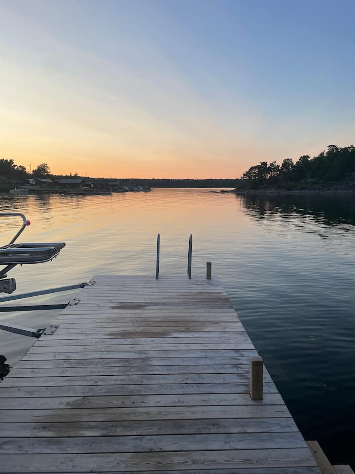 Skärgårdsdröm Med Bastu, Brygga & Sjötomt - Oxelösund