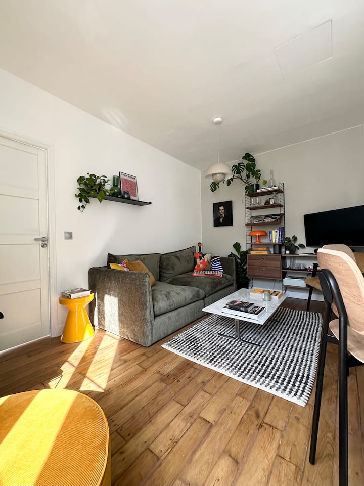 Charmant Appartement Parisien - Buttes-Chaumont