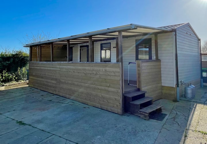 Mobilhome  Bord De Mer Terrain Privé 6 Pers - Ploemeur