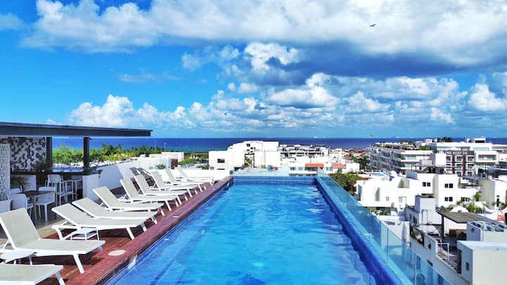 Cómodo Estudio A Pasos De La 5ta Y Playa Mamitas - Playa del Carmen