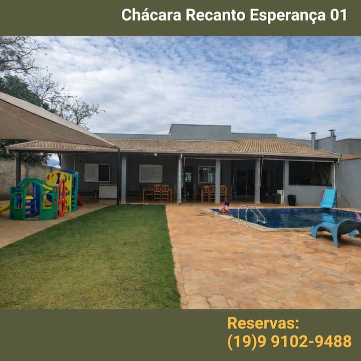 Chácara Recanto Esperança 01 -Cosmópolis - Americana