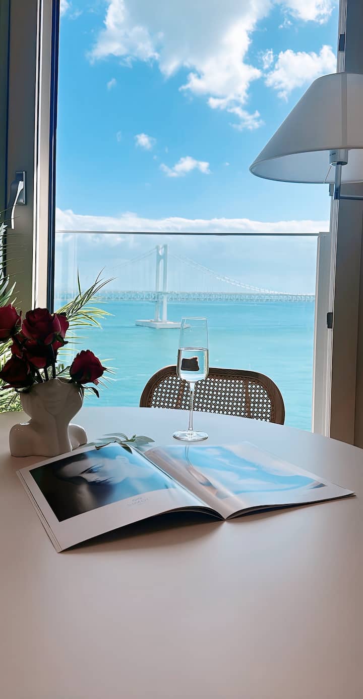 [New]#불꽃놀이명당 #광안리바다뷰숙소 #극청결 #최대6인 #신축 #무료주차 #1열바닷가 - Busan