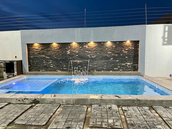 Villa De Piedra Con Alberca - Tonalá