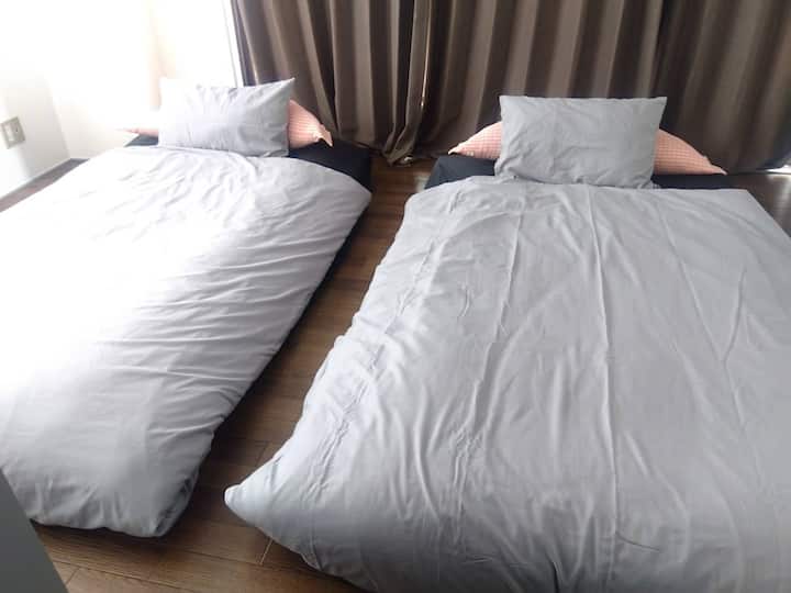 Sun & Moon Hotel 302
 羽田空港へ8分都・横浜１２分・浅草35分乗換無し - Kawasaki