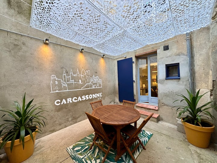 Proche Site Touristique#centre Ville#cour Privée - 卡爾卡松
