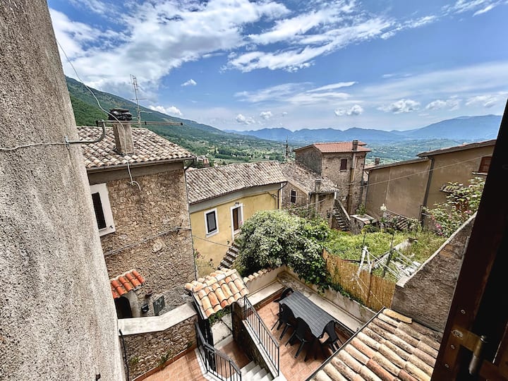 All'orologio House: Terrace, Barbecue, Wifi, View - Pescasseroli