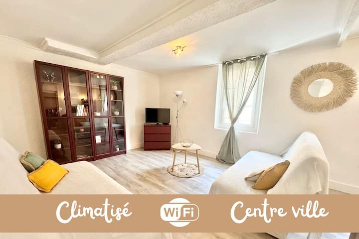 T2 Climatisé Centre Ville De Bandol - Bandol