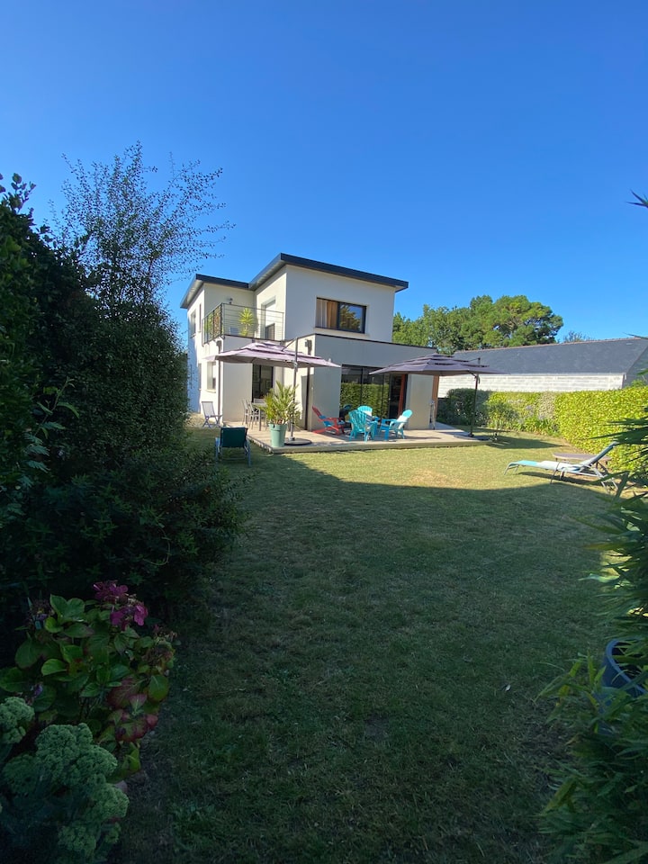 Contemporaine : Accès Privé à La Plage /3 Chambres - Île-Tudy