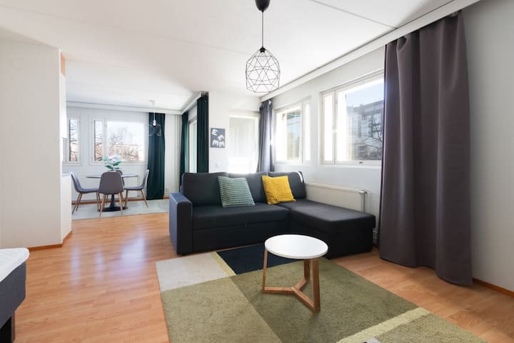 One-bedroom 66m2 Apartment With Sauna And Parking - Helsinki