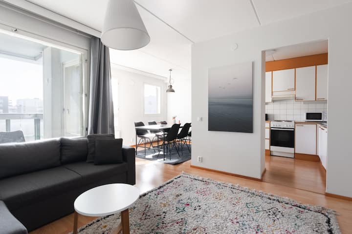 3-bedroom Family Apartment With Sauna And Parking - Helsinki