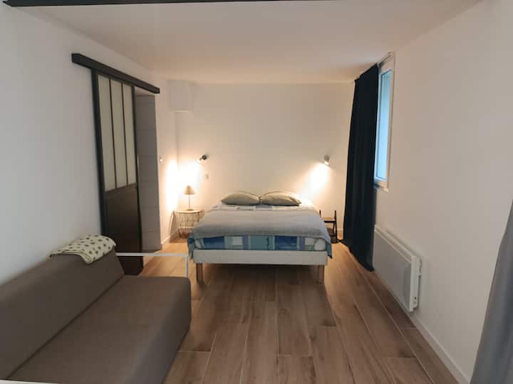 Studio Indépendant Rdj Entrée Et Ext. Privé - Valence