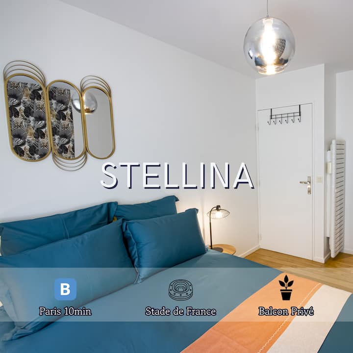 Stellina | Grand Appart Design | Paris à 10 Min - Montmartre