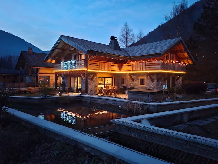 Chalet" La Bevire" 15 Personnes - Haute-Savoie