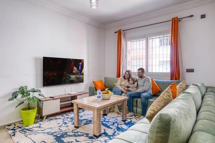 Appartement Chaleureux Et Ensoleillé - Agadir