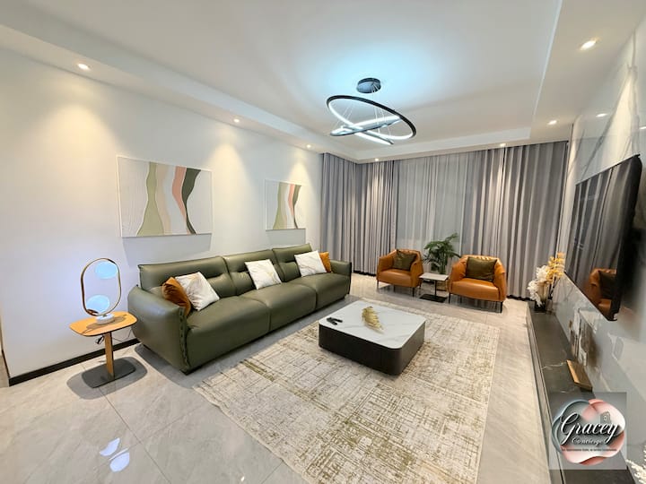 20e Etage Grand Appart Stylish Avec Vue Et Piscine - Brazzaville