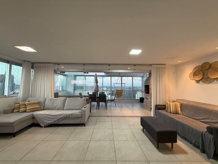 Cobertura Vista Deslumbrante E Ar Nos Quartos! - Brasilia