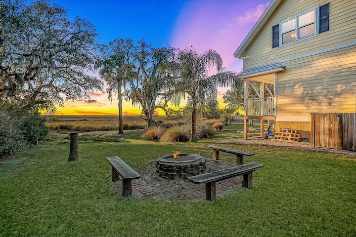 Inviting Waterfront Cottage With Studio Apartment - Fernandina Beach, FL