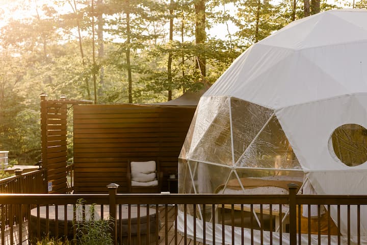 Luxury Glamping Nh - Geodome Sanctuary - New Hampshire (State)