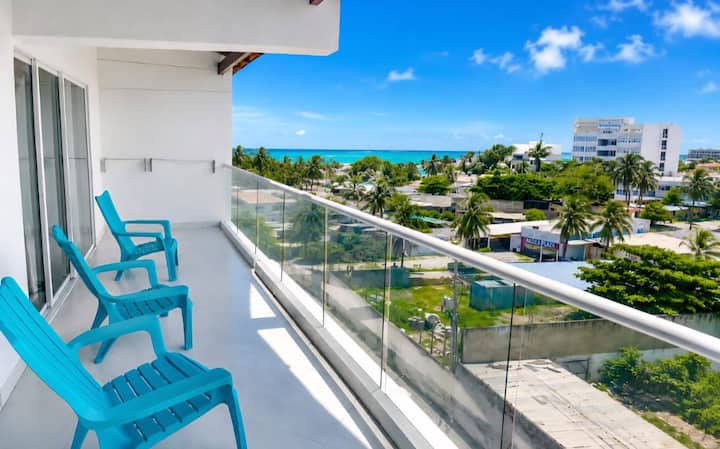 Exclusivo Apartamento San Andrés Hansa Reef 708 - San Andrés