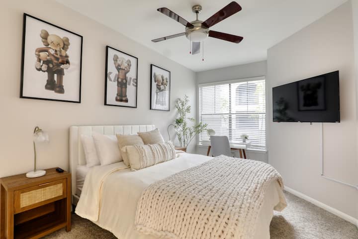 Cozy 2br | Nrg 2 Min | Med Center 5 Min | Dt - Bellaire, TX