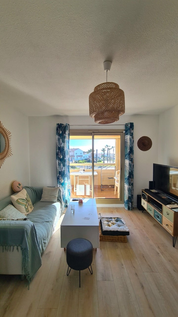 T3 Vue Mer Proche Plage Duplex 5 Couchages - Six-Fours-les-Plages