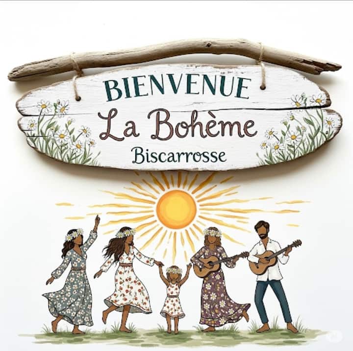 La Bohème,  Maison Idéale Pour Recevoir 6 Convives - Biscarrosse