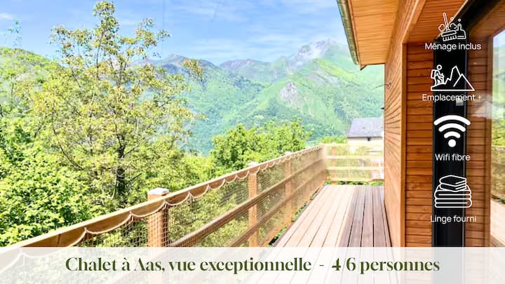 Chalet Splendide Vue Imprenable Montagne - Lac d'Isabe
