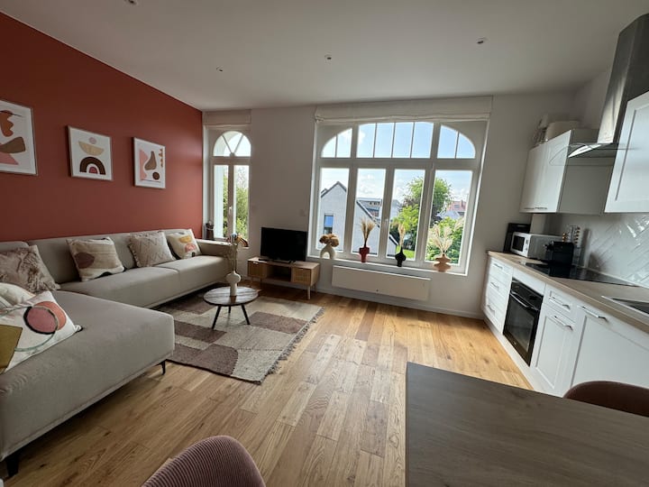 Maison Claire, Centrale Et Calme - Bray-Dunes