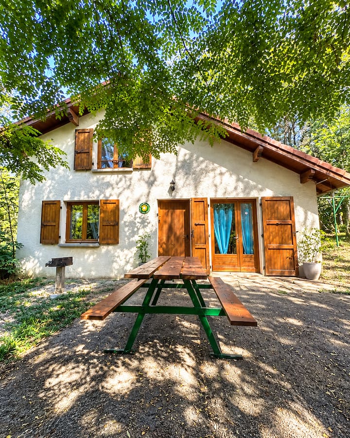 Charming Cottage Surrounded By Greenery In Isère "Puma" - Anjou